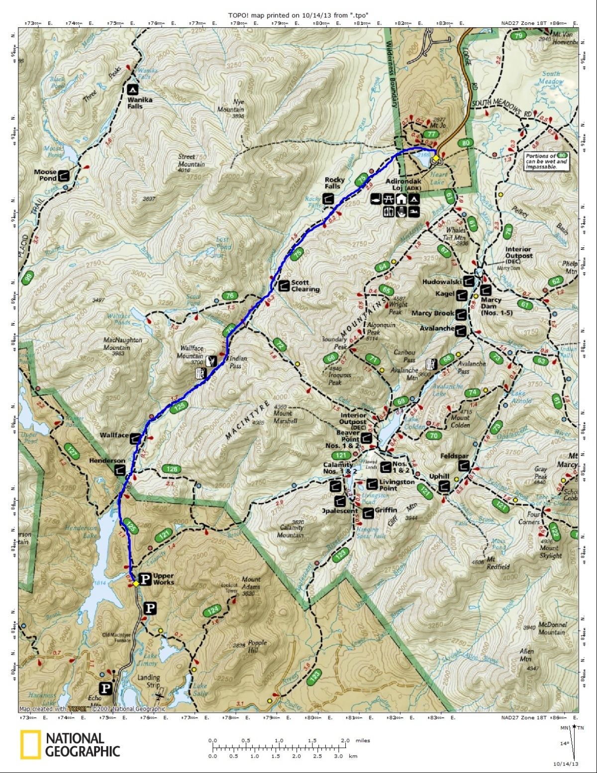 Indian Pass – Long Lake