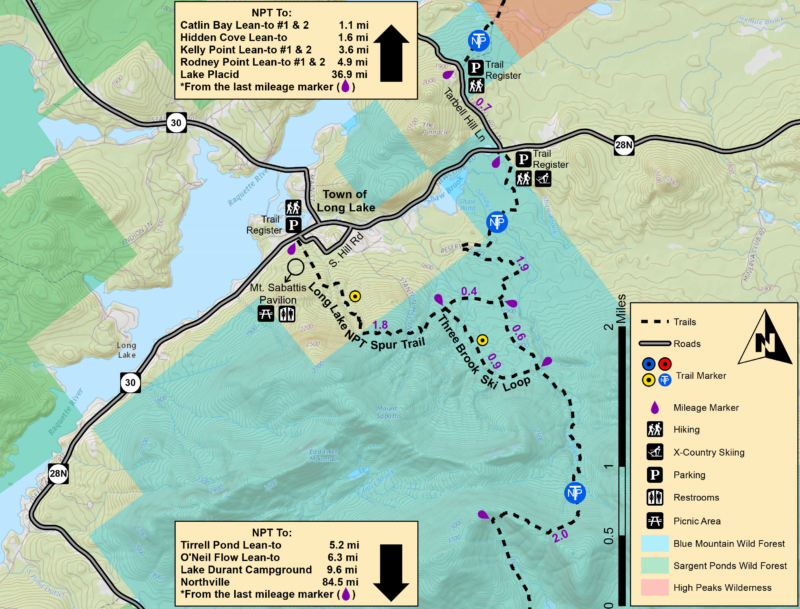 Northville-Placid Trail South/Three Brook Loop – Long Lake