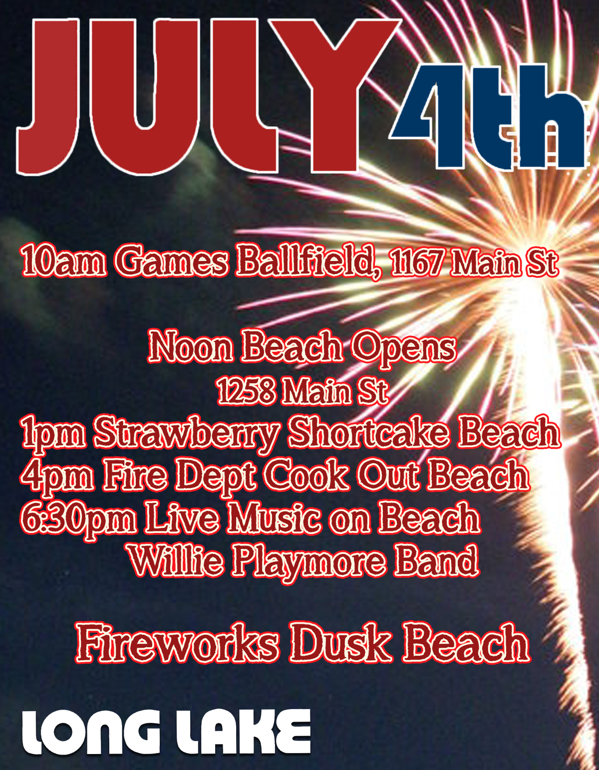 4th of July Happenings – Long Lake