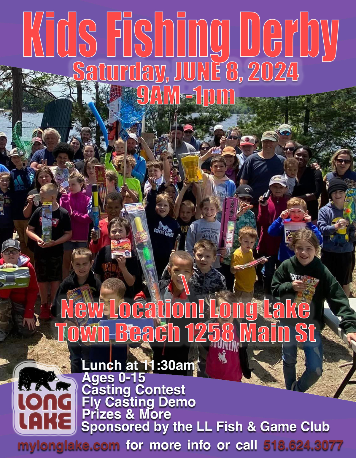 Kids Fishing Derby 2024 – Long Lake