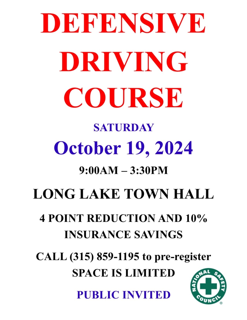 Events from October 5 – January 26, 2026 – Long Lake